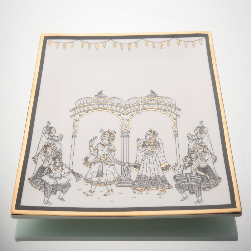 BYAH - Square Platter Big BYAH - Square Platter Big – Trendroots